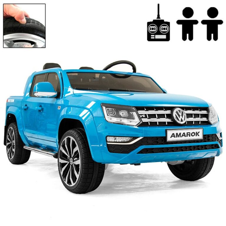 Elbil Volkswagen Amarok 4Motion Blå – Elbil barn